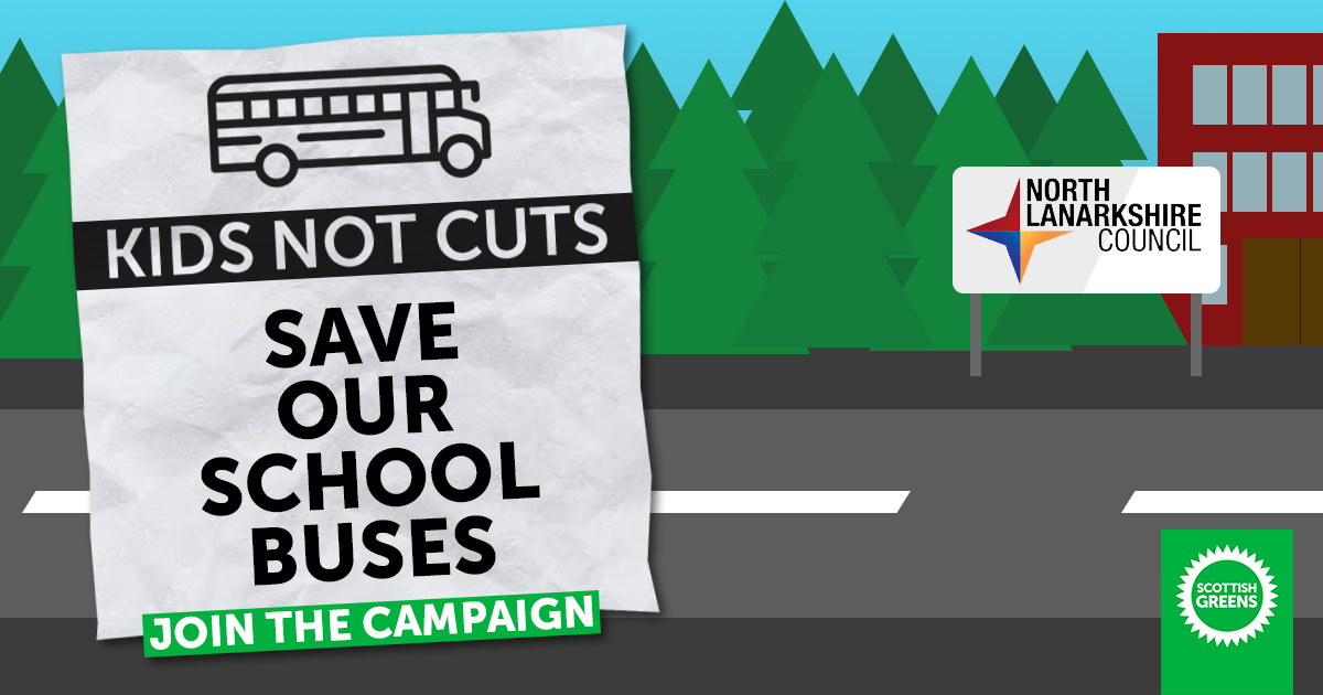 Save Our School Buses in North Lanarkshire