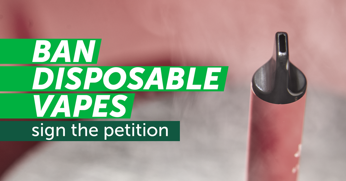Ban Disposable Vapes - Scottish Greens